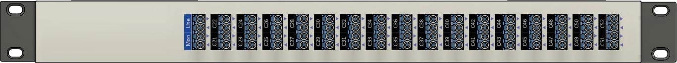 32 Channels Double Fiber Passive 100 GHz DWDM Mux/Demux