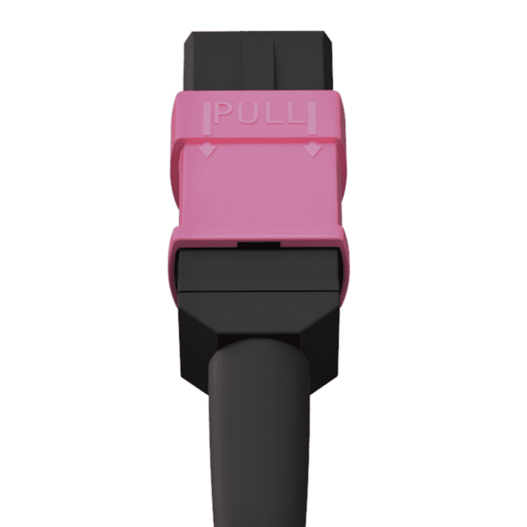 MPO to MPO Patch Cable, OM4, 12 Fiber, Type B (1-50m)