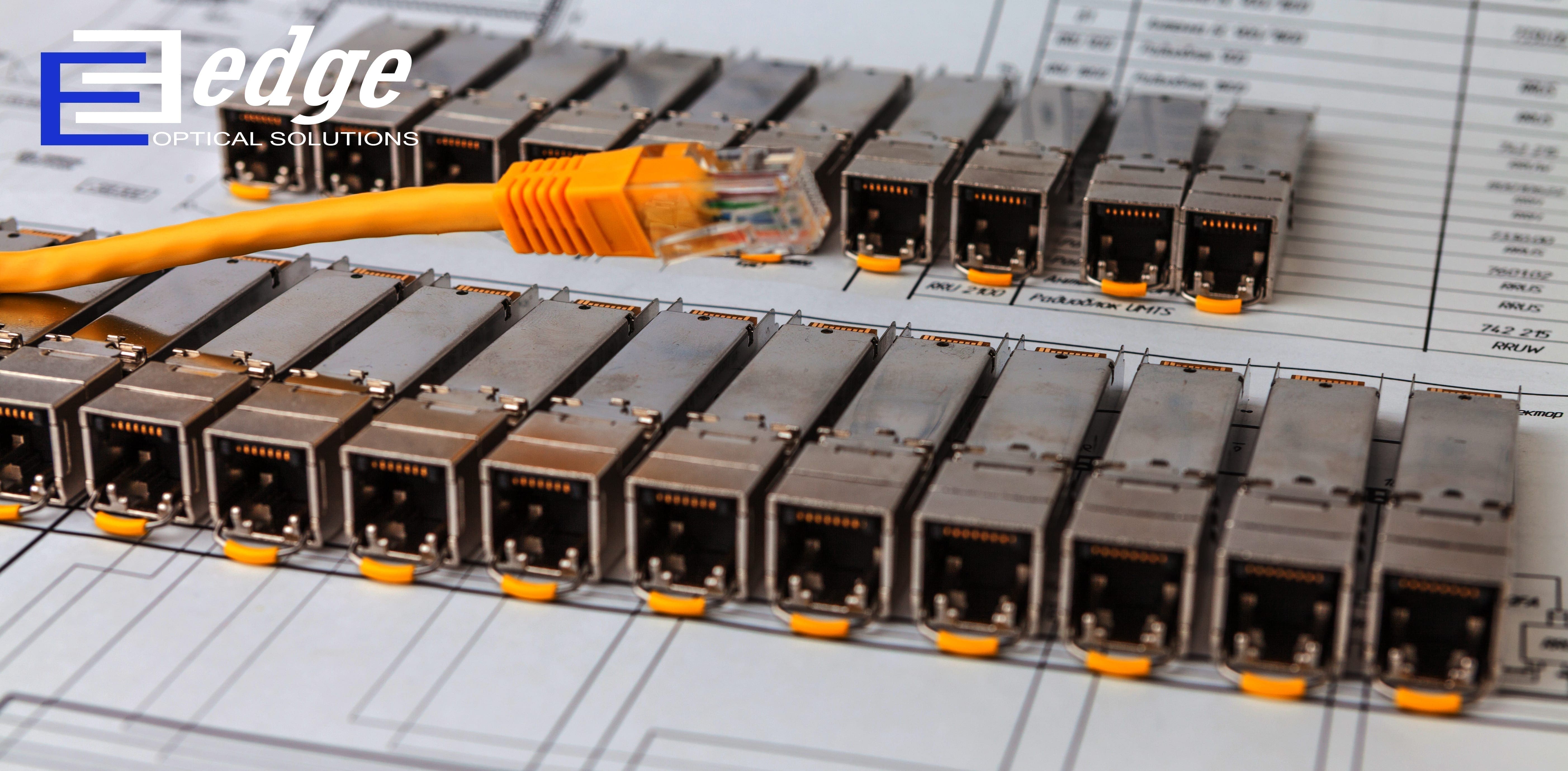 SFP+ to RJ45 connection in Data Center : EDGE Optical Solutions