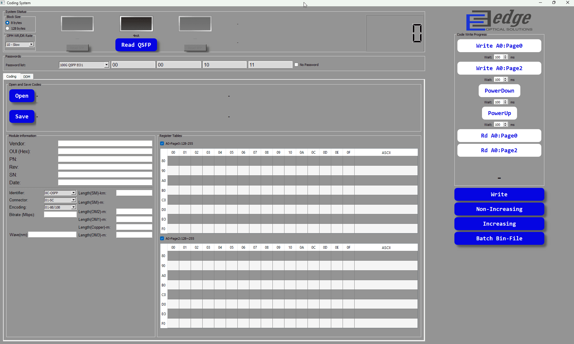 EDGE Programmer Board
